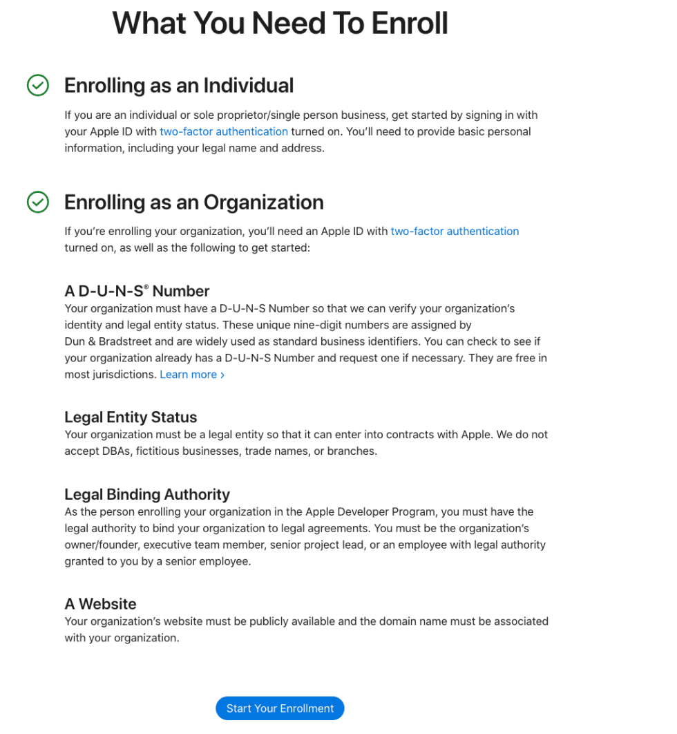 How to Enroll for the Apple Developer Program | AllCode